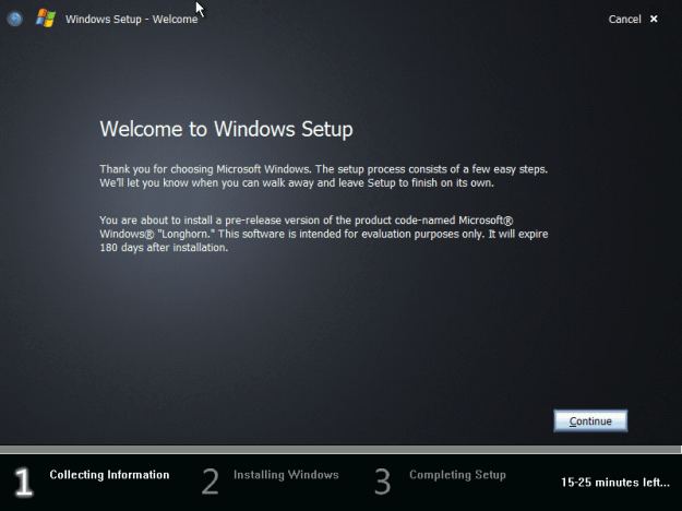 Windows Longhorn (Milestone 7 – Build 7074) | Drew1440: Blog
