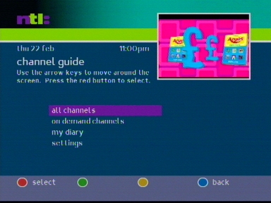 ntl EPG (2001 – Langely) | Drew1440: Blog