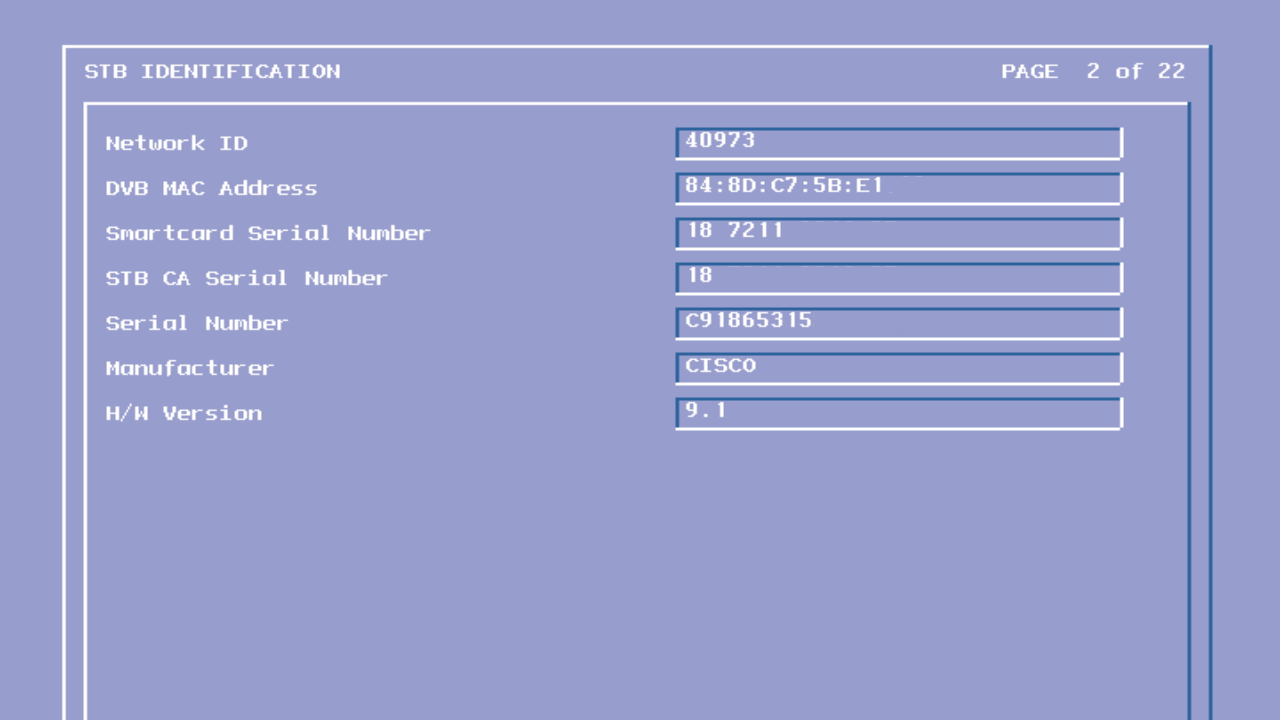 Exploring the Cisco Tivo CT8620 | Drew1440: Blog
