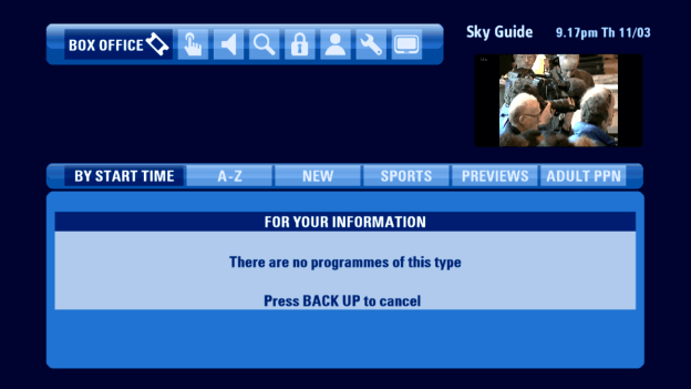 A look at the Sky HD Guide (2008 era) | Drew1440: Blog
