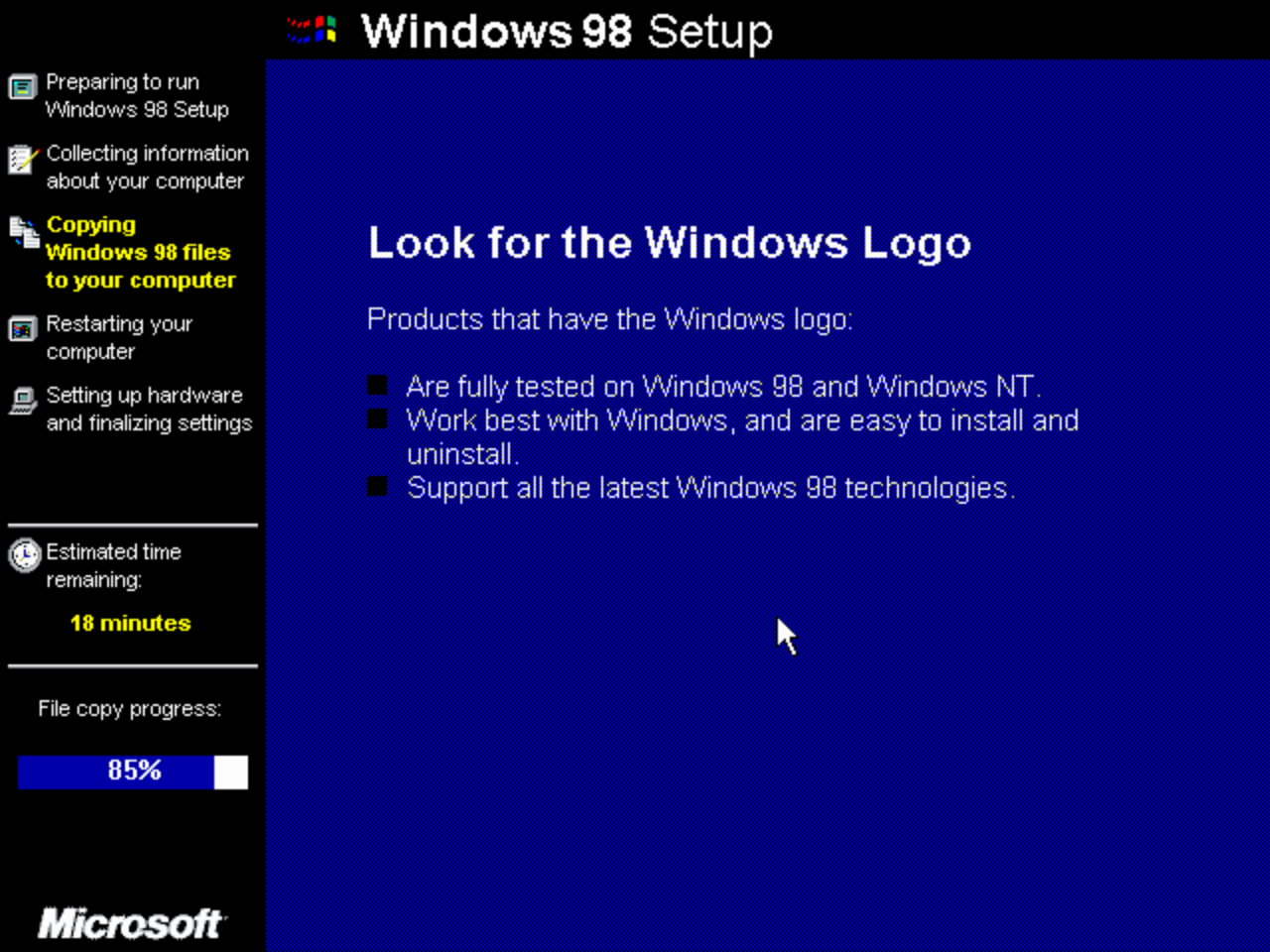 Windows Memphis Beta 3 (Build 1619) | Drew1440: Blog