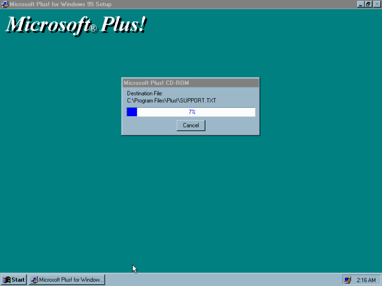 Microsoft Plus! 95 | Drew1440: Blog