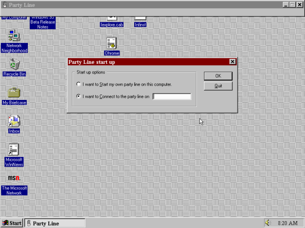Windows 95 Chicago (Beta 3: Build 347) | Drew1440: Blog
