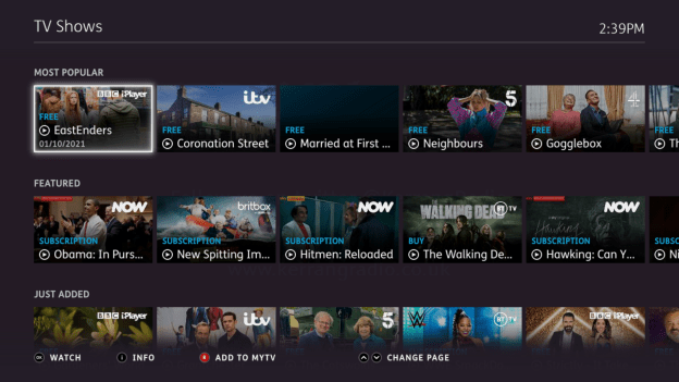 BT Youview Guide Redesign | Drew1440: Blog