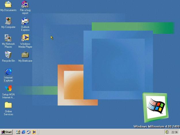 Windows Millennium (Beta 3: Build 2499.3) | Drew1440: Blog