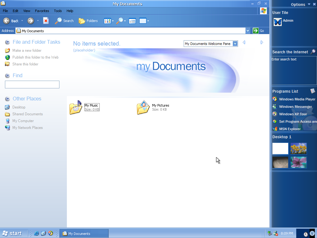 Windows Longhorn Milestone 4 | Drew1440: Blog