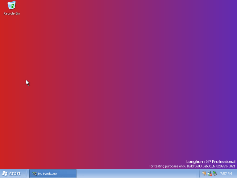 Windows Longhorn Milestone 4 | Drew1440: Blog
