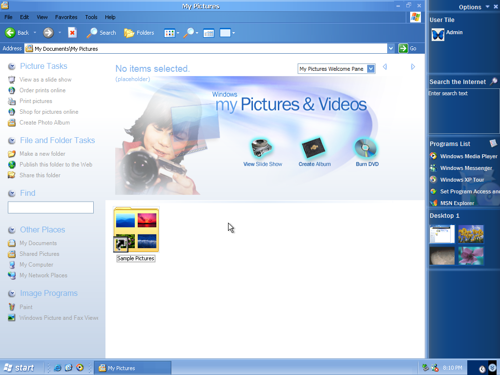 Windows Longhorn Milestone 4 | Drew1440: Blog