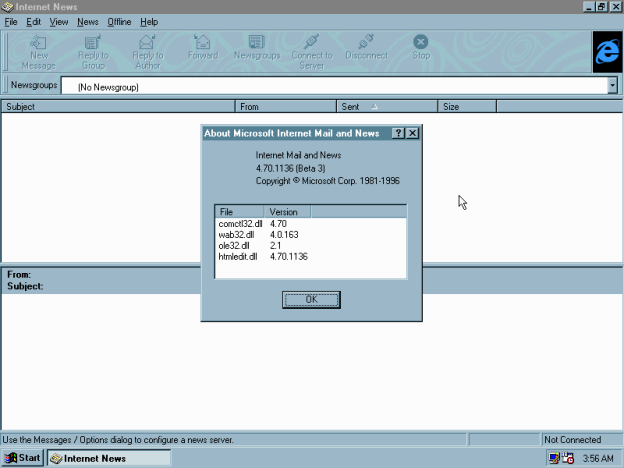 Windows Chicago OSR2 (Build 1078) | Drew1440: Blog