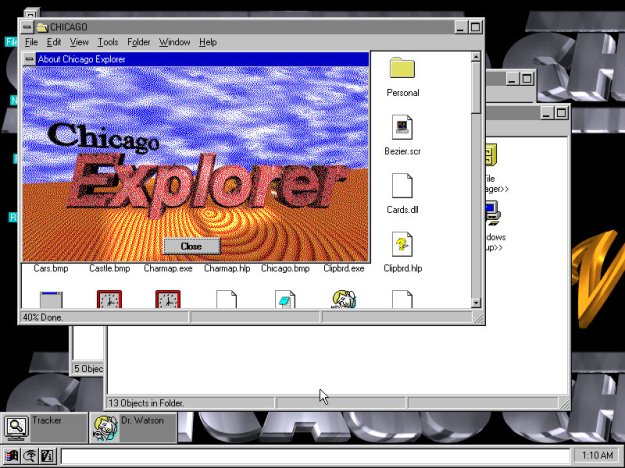 Windows Chicago Milestone 4 (Build 58) | Drew1440: Blog