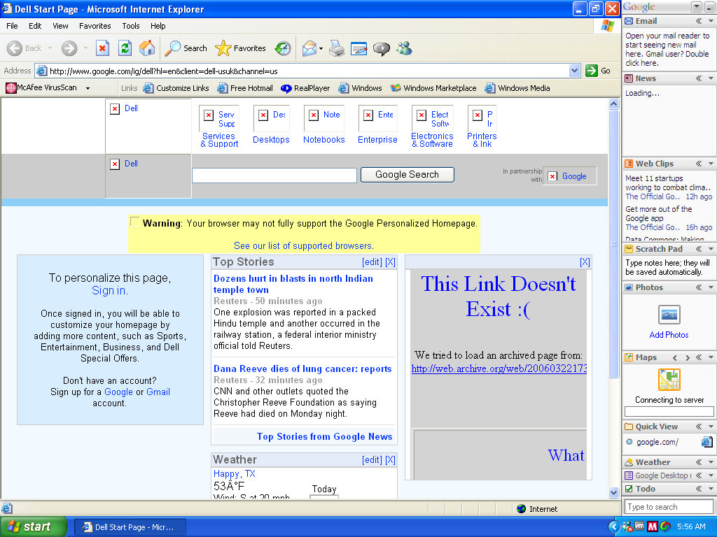 Dell Dimension 1100 | Drew1440: Blog