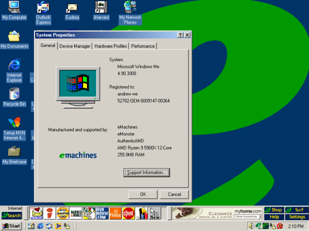 eMachines eMonster 800 | Drew1440: Blog