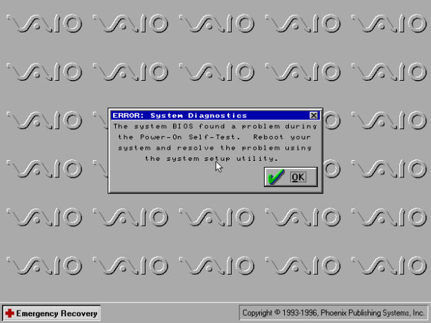 Sony VAIO PCV-100 (VMWare & 86Box) | Drew1440: Blog