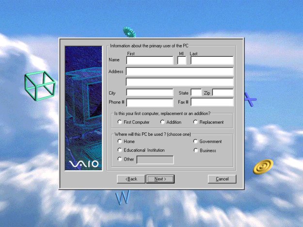 Sony VAIO PCV-100 (VMWare & 86Box) | Drew1440: Blog