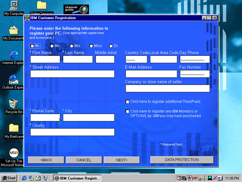 IBM ThinkPad 390E | Drew1440: Blog
