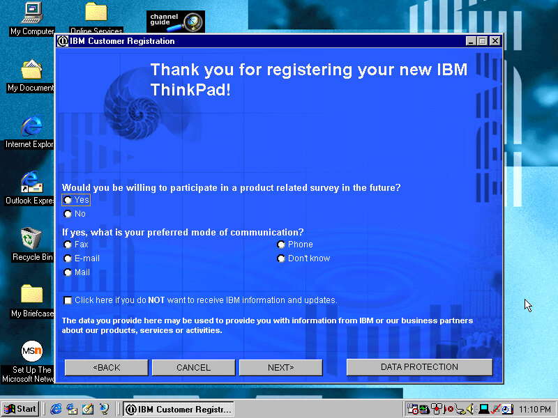 IBM ThinkPad 390E | Drew1440: Blog