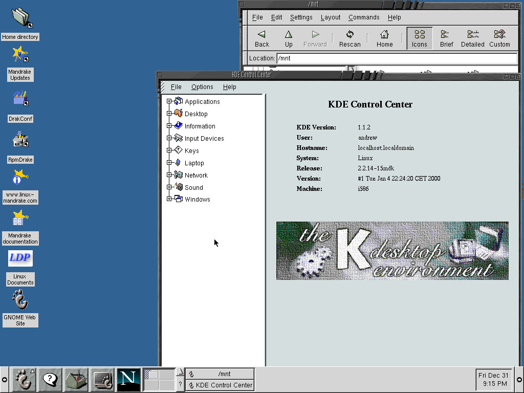 Linux Mandrake 7 | Drew1440: Blog