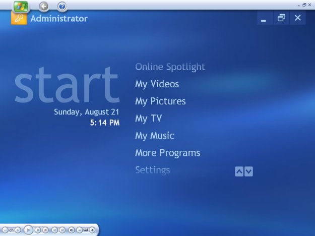 Windows XP Media Center Edition 2004 | Drew1440: Blog