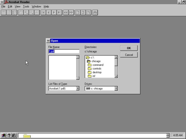Windows Chicago Milestone 5 (Build 73g) | Drew1440: Blog