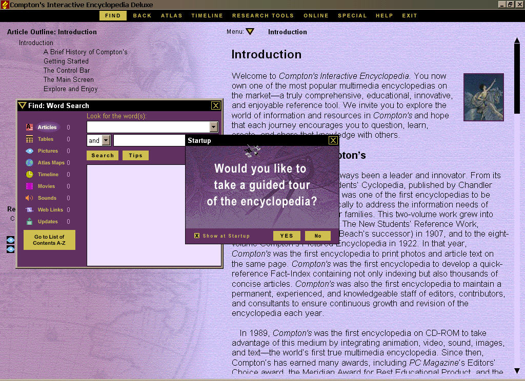Compton’s Interactive Encyclopedia 99 Deluxe | Drew1440: Blog