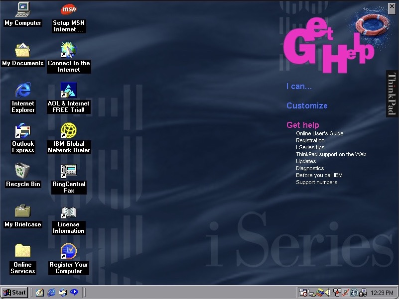 IBM ThinkPad i1400 | Drew1440: Blog