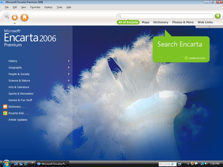 Microsoft Encarta 2006 | Drew1440: Blog